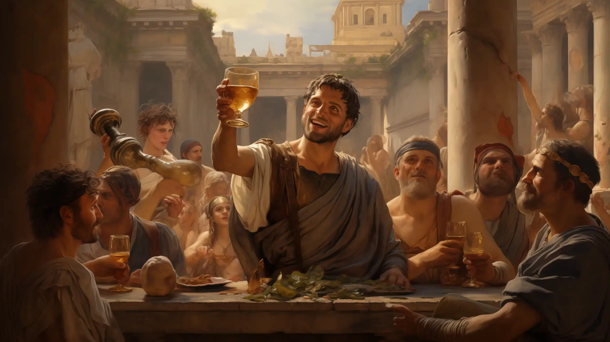 In Vino Veritas: The Story Of Wine And Beer In Ancient Rome In Vino Veritas: The Story Of Wine And Beer In Ancient Rome